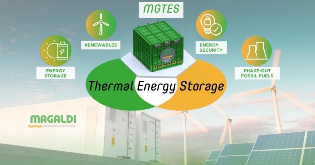 Green heat for industries: renewables production is booming, now storage becomes strategic ...